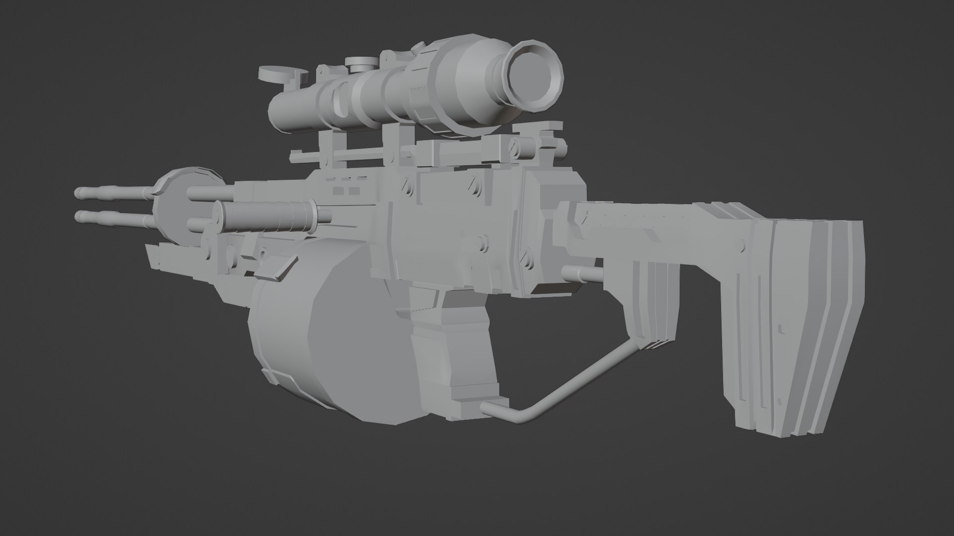Gun 3D - TurboSquid 1992901