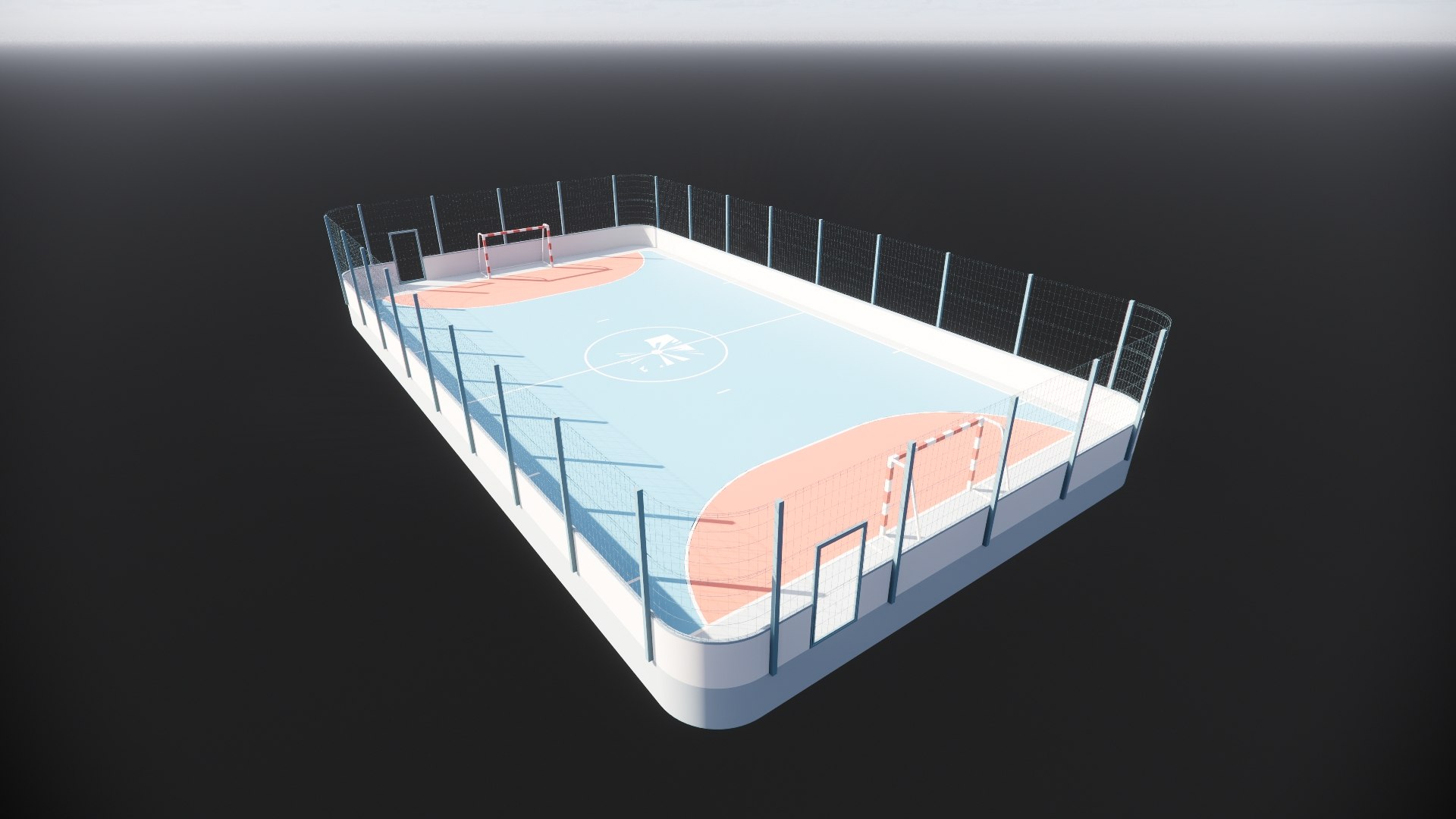 3D Football Field - TurboSquid 2367309