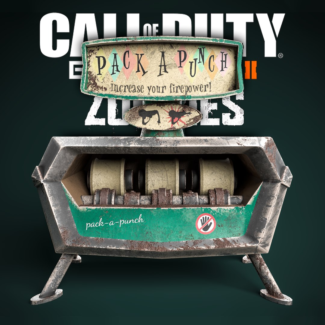 3D Model Call Of Duty Black Ops II Double Tap II Perk Machine ...