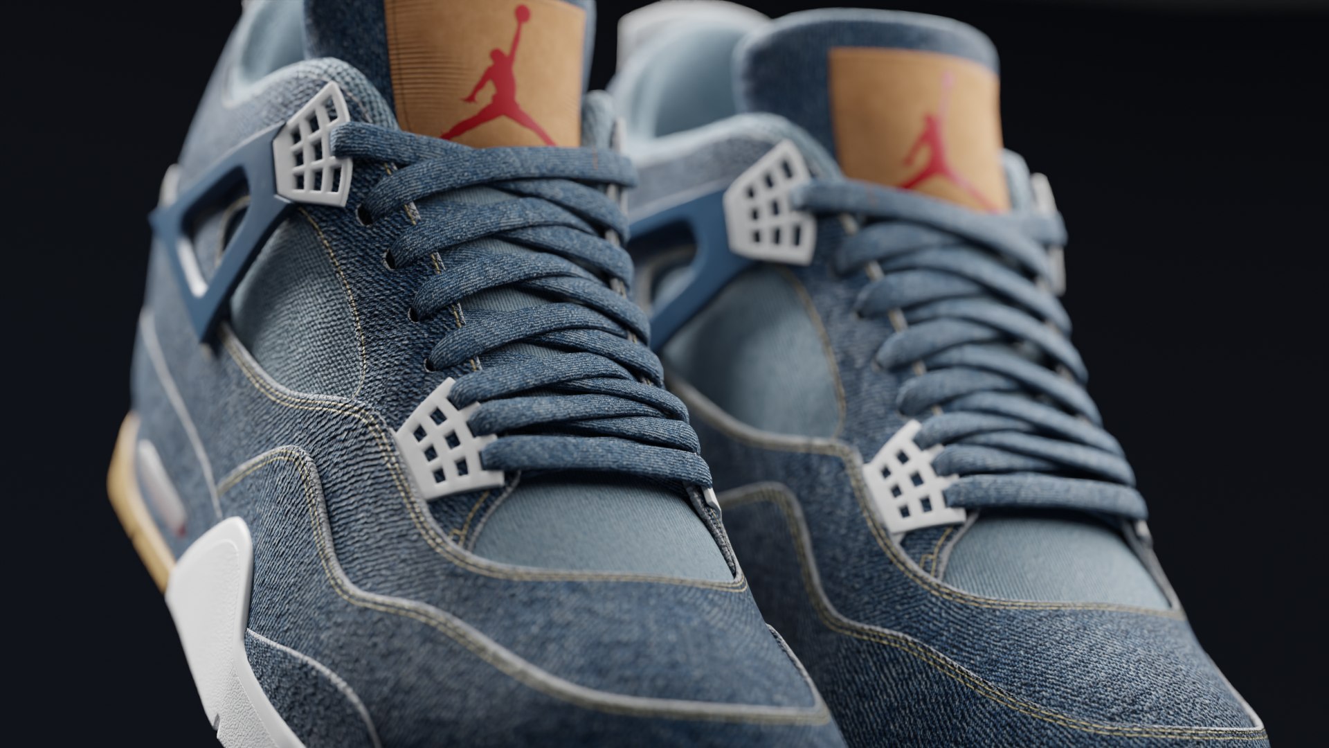 3D Air Jordan 4 - Nike Shoes - 10 Model - TurboSquid 2189659