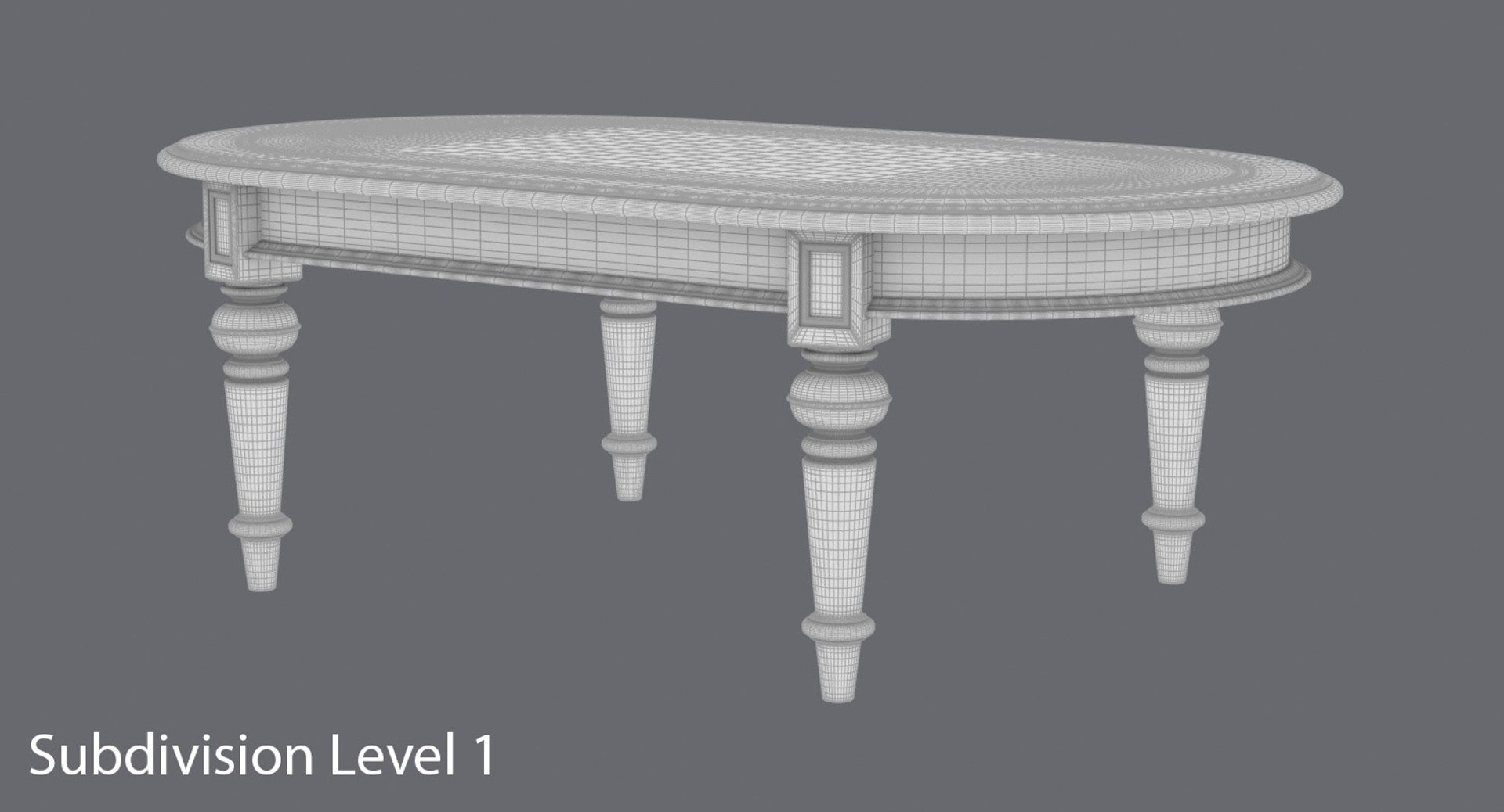 3D Classical-coffee-table - TurboSquid 1261460