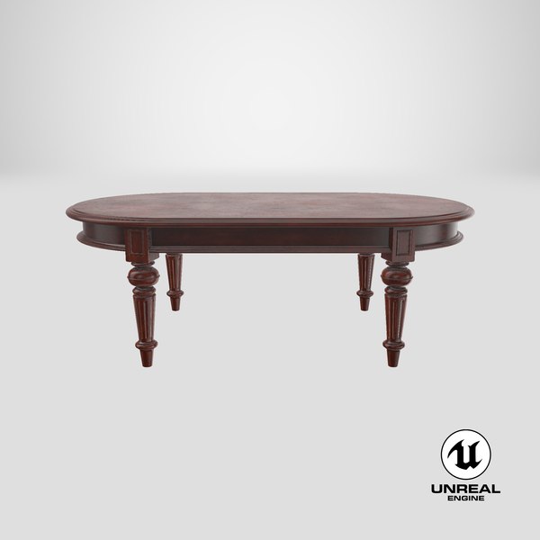 3D classical-coffee-table - TurboSquid 1261460