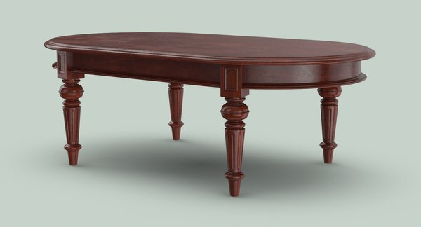 3D classical-coffee-table - TurboSquid 1261460