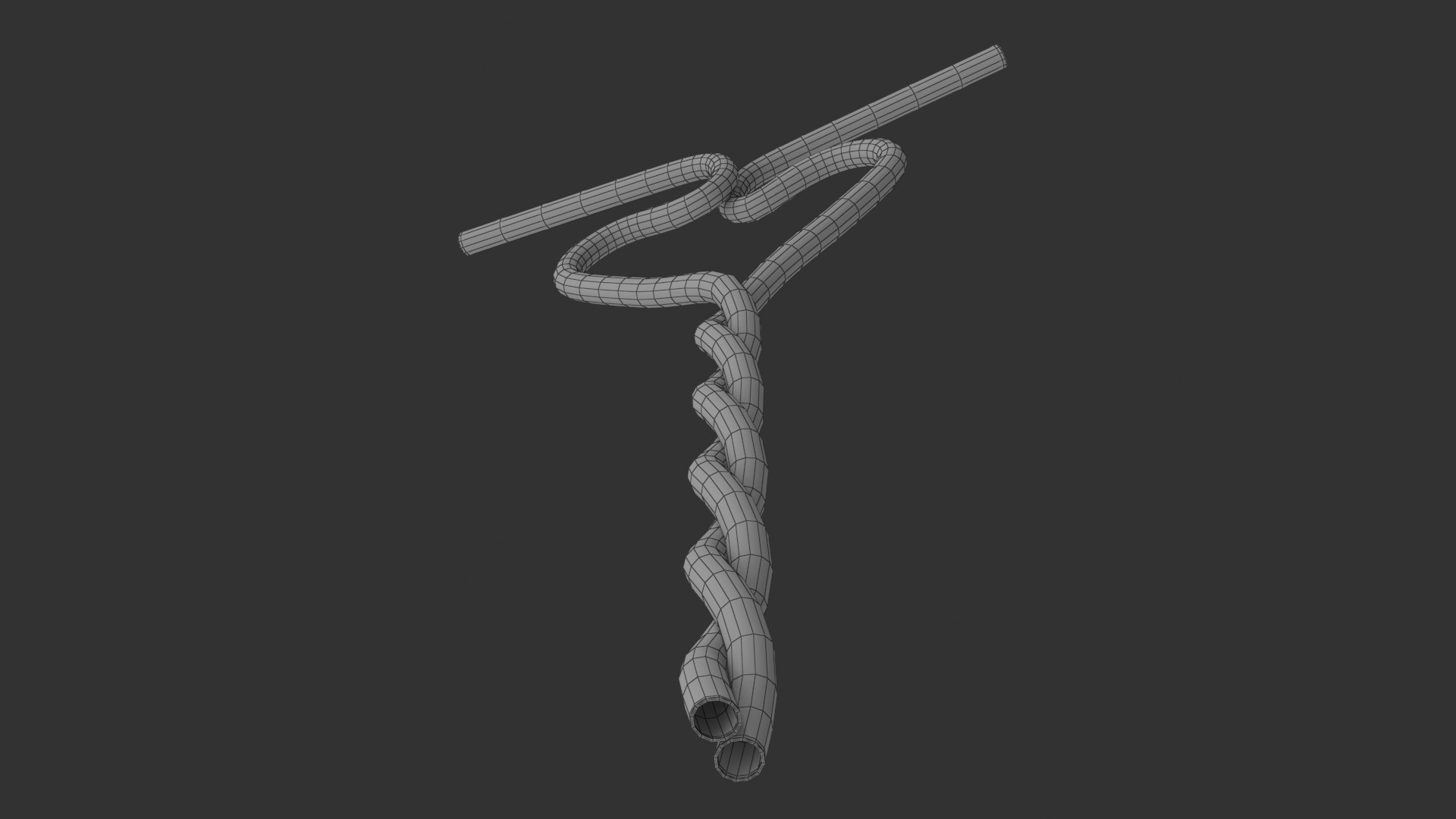 Heart Shaped Plastic Couple Straw 3D Model - TurboSquid 2023963