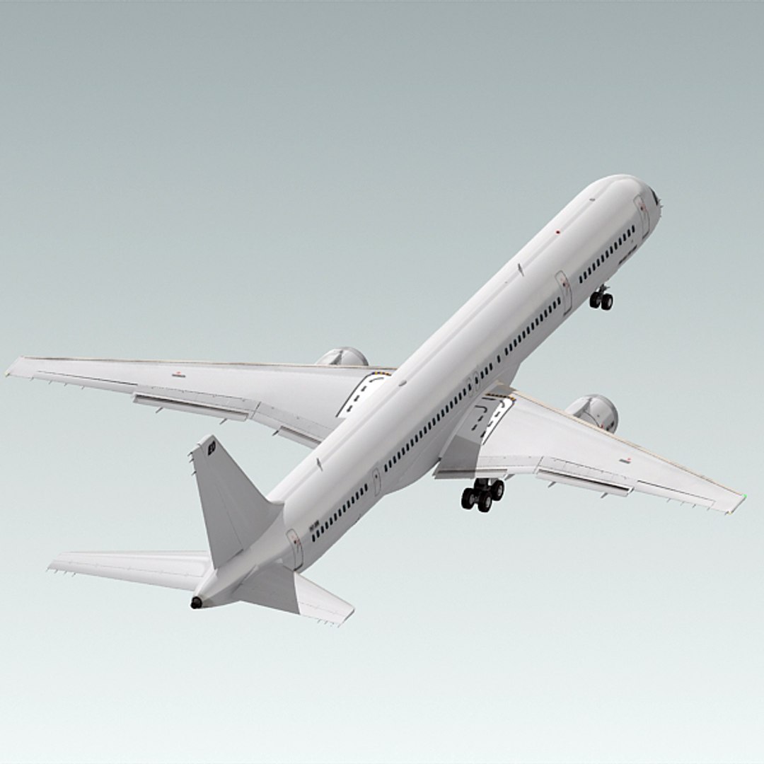 Boeing 757 3d C4d