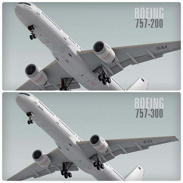 Boeing 757-300 3D model - TurboSquid 1720619