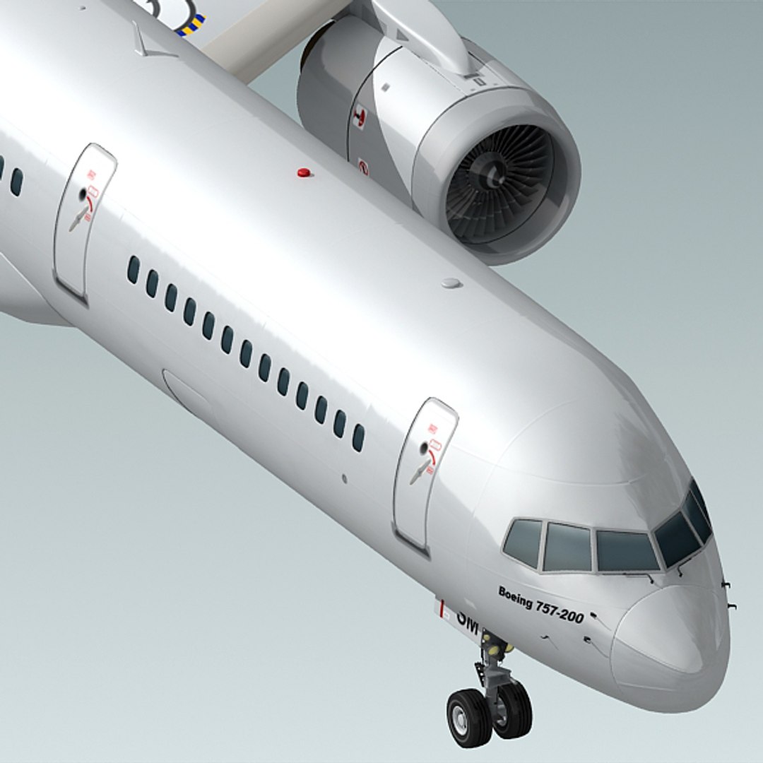 Boeing 757 3d C4d