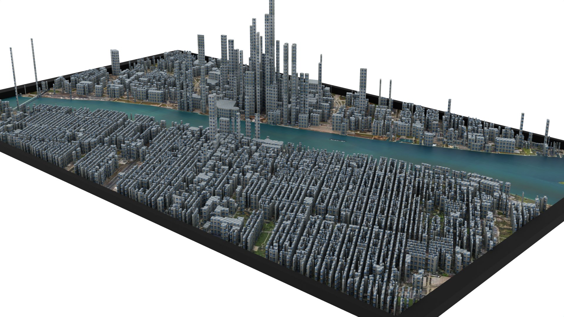 City Of Detroit 3D Model - TurboSquid 2035319