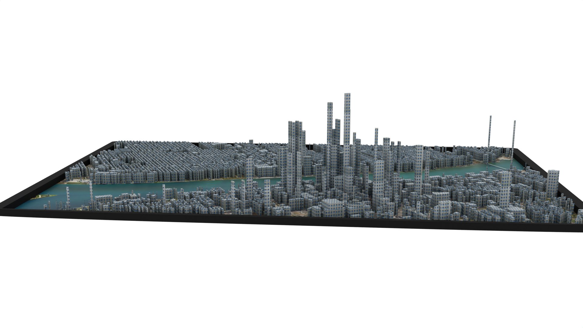City Of Detroit 3D Model - TurboSquid 2035319