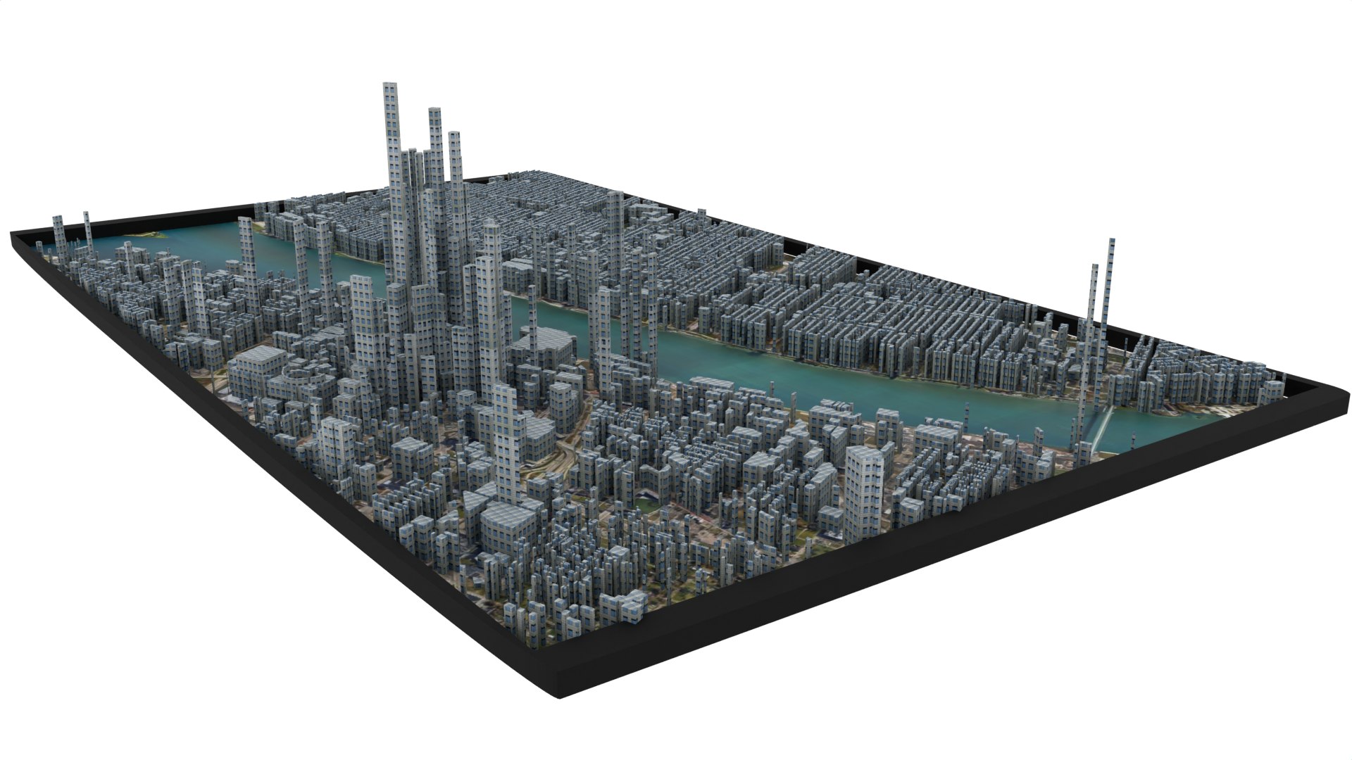 City Of Detroit 3D Model - TurboSquid 2035319