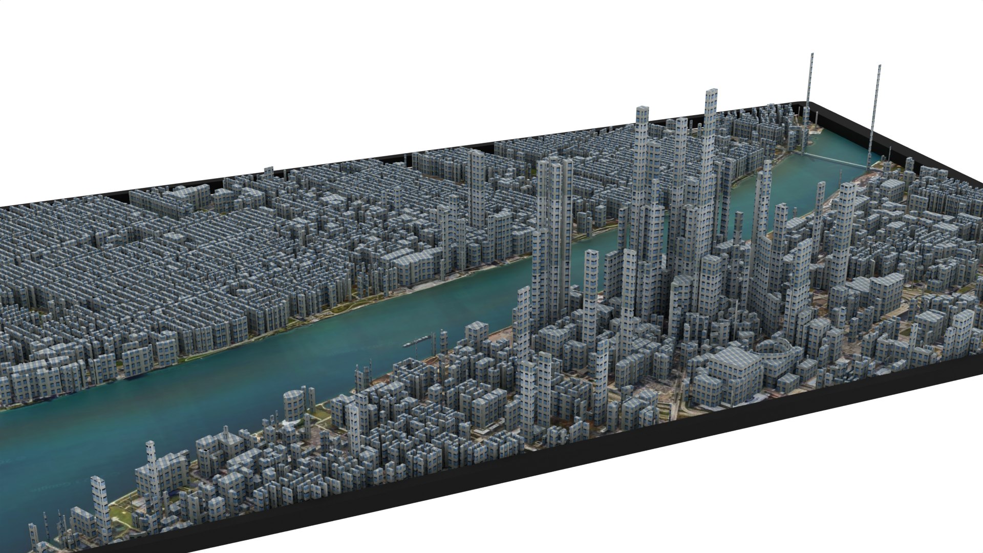 City Of Detroit 3D Model - TurboSquid 2035319