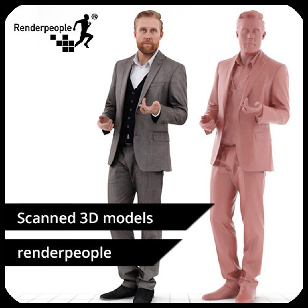 3d Photorealistic Human Kent 0403