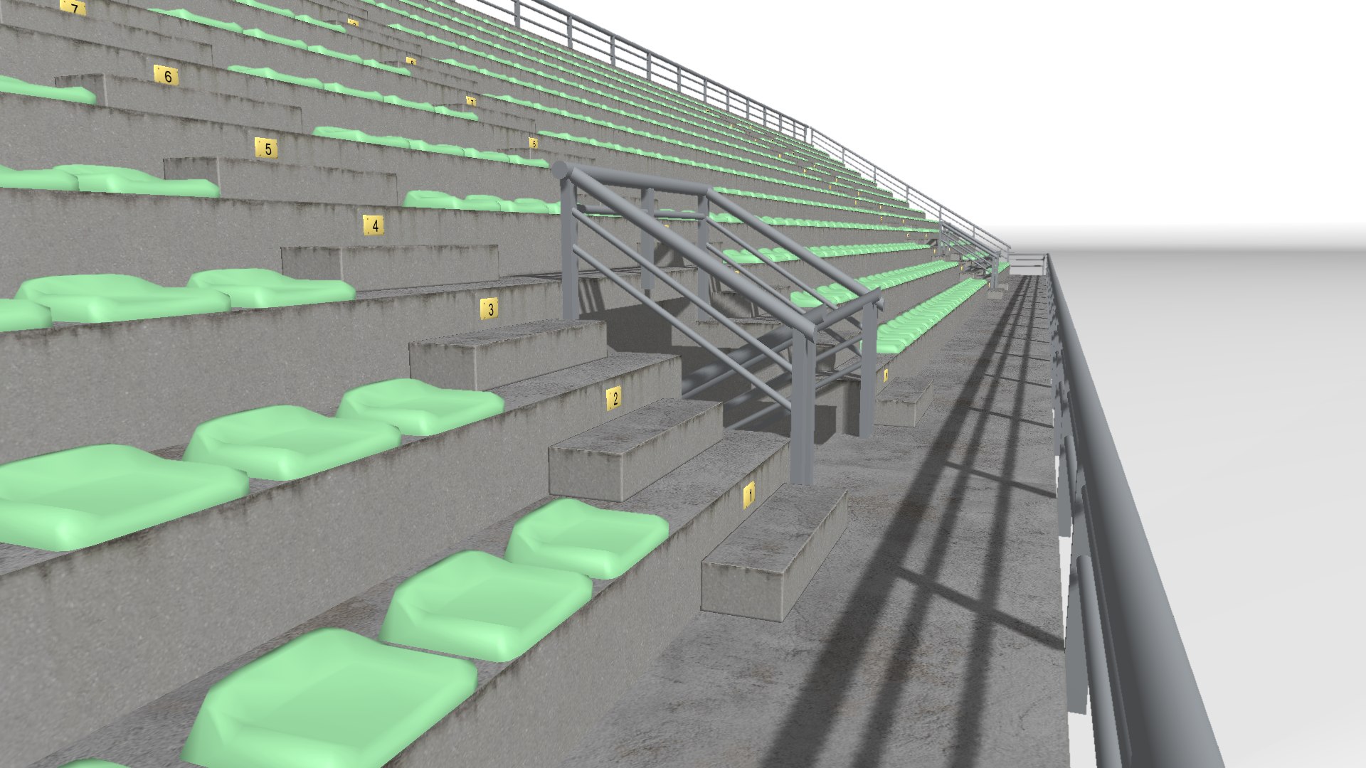 3D Grandstand Basic Type - TurboSquid 2106350