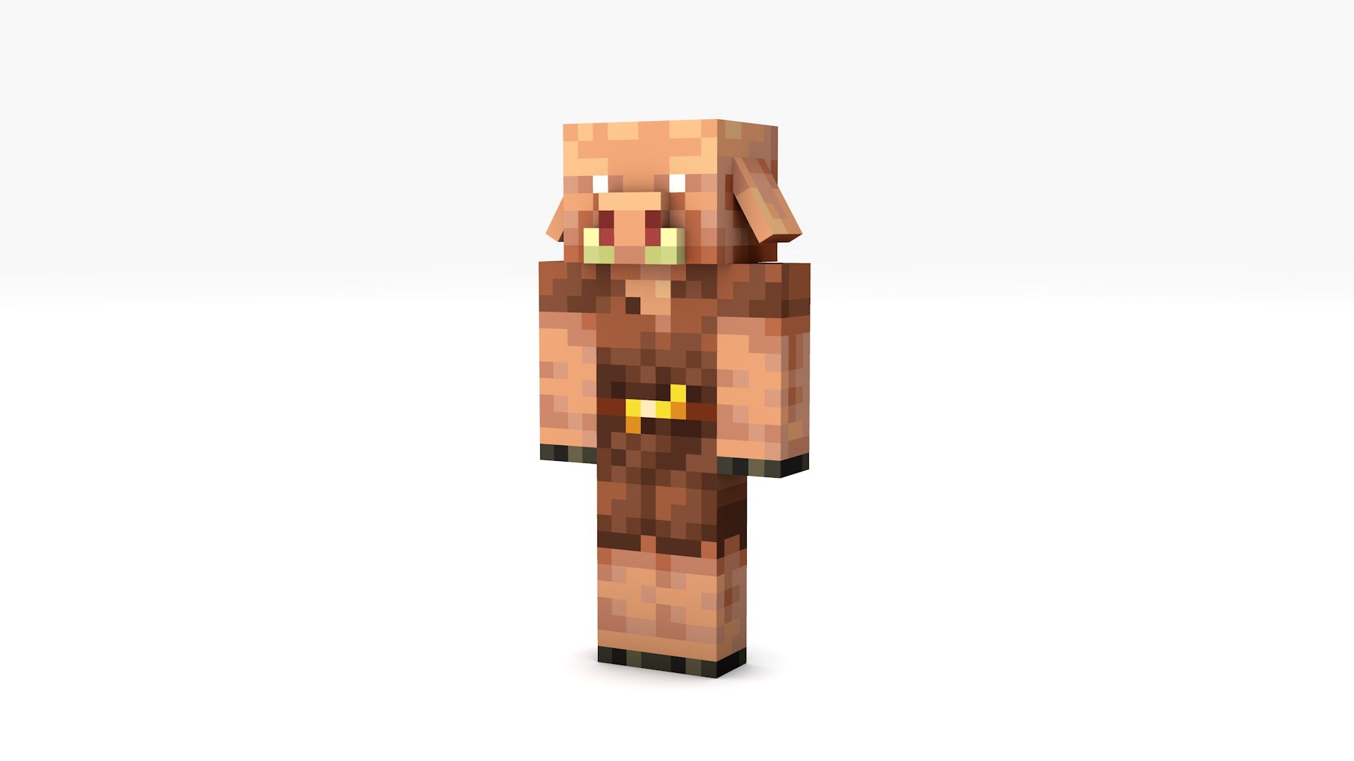 Piglin Minecraft 3D Model - TurboSquid 2388855