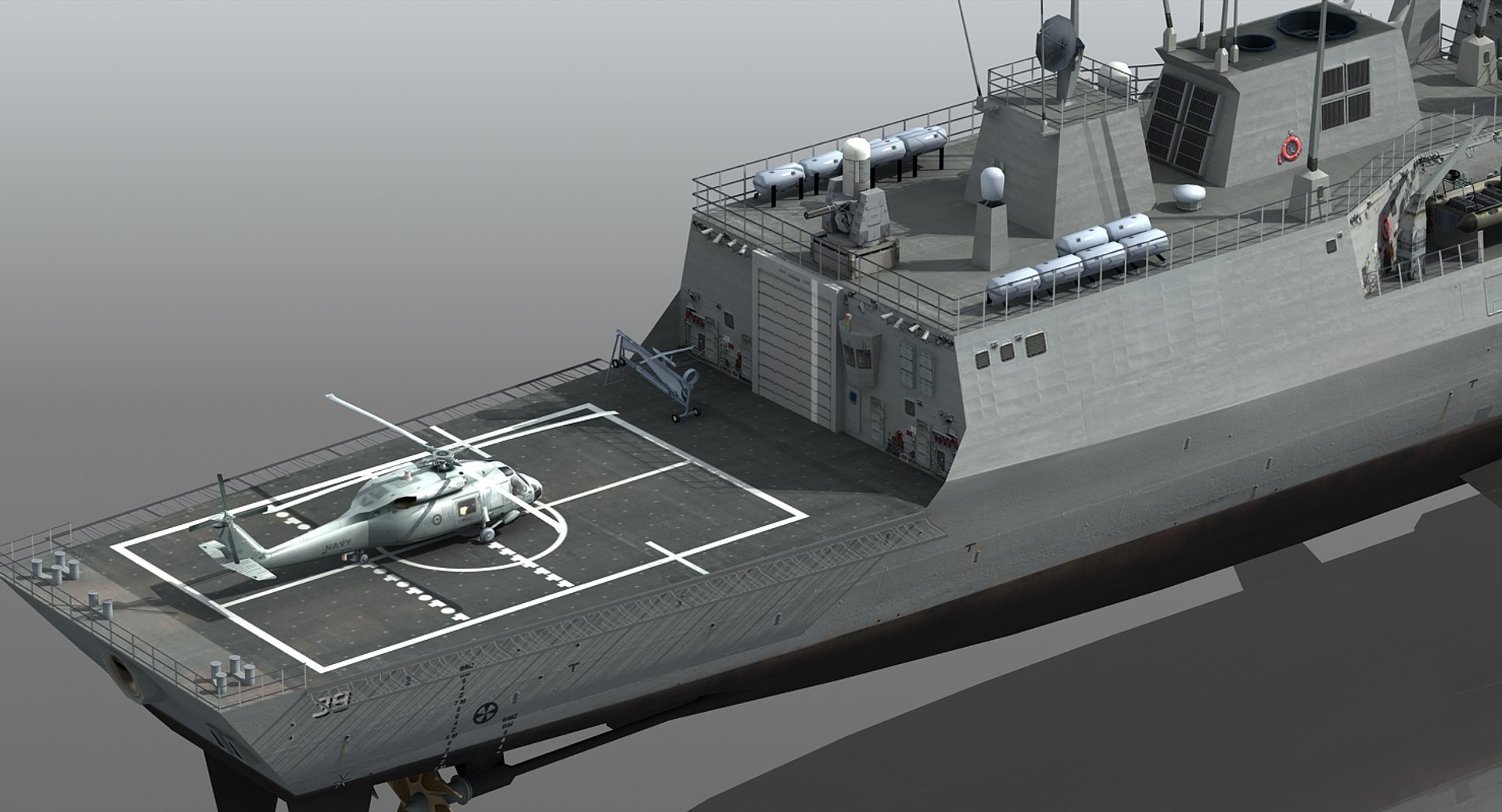 Hmas hobart class destroyer model - TurboSquid 1327742