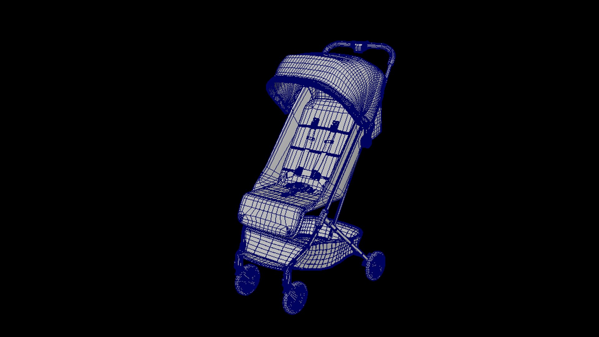 Baby Stroller 3D Model 3D Model - TurboSquid 2455993