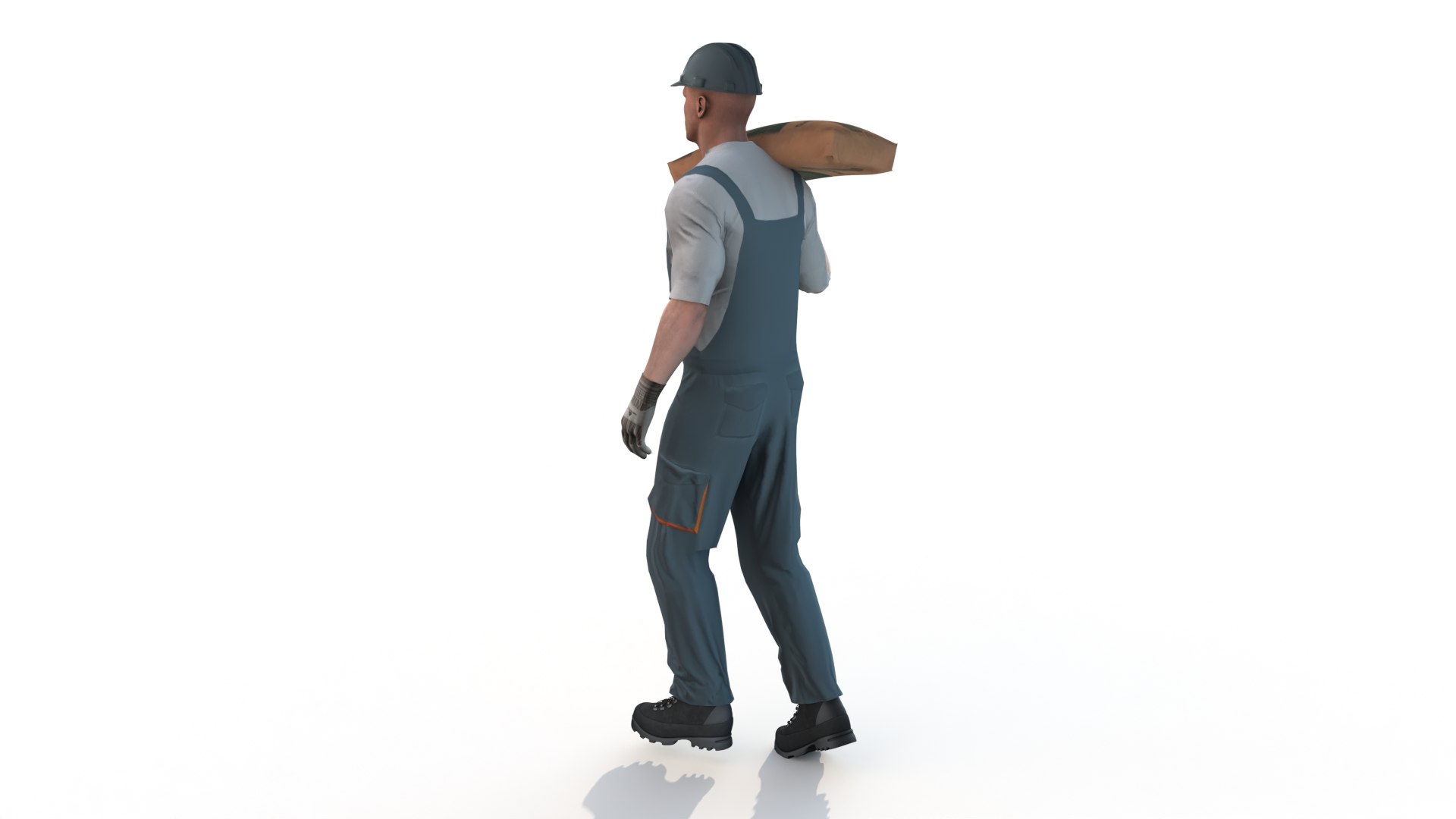 Workman Idle Animation 03 3D Model - TurboSquid 1829266