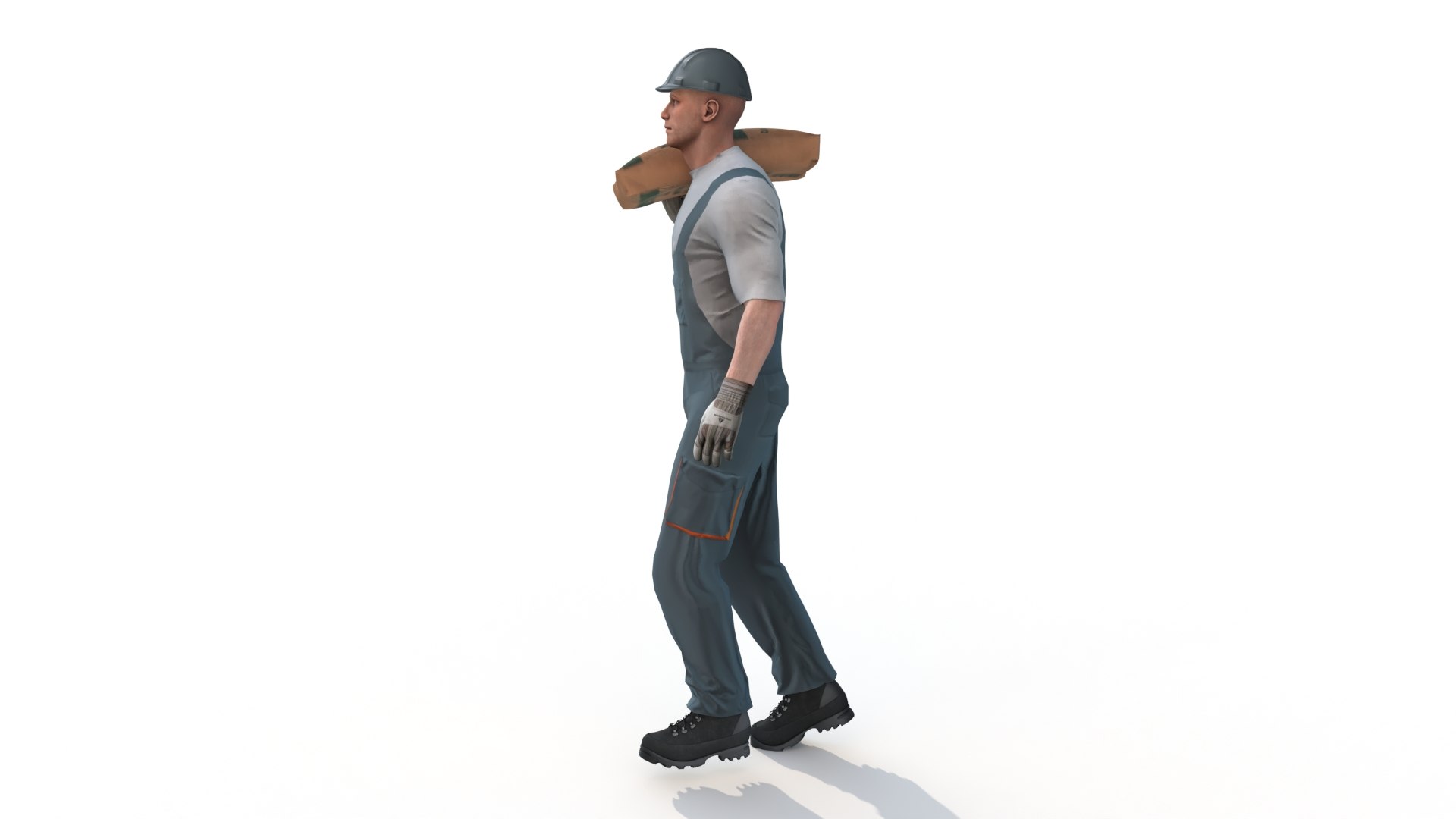 Workman Idle Animation 03 3D Model - TurboSquid 1829266
