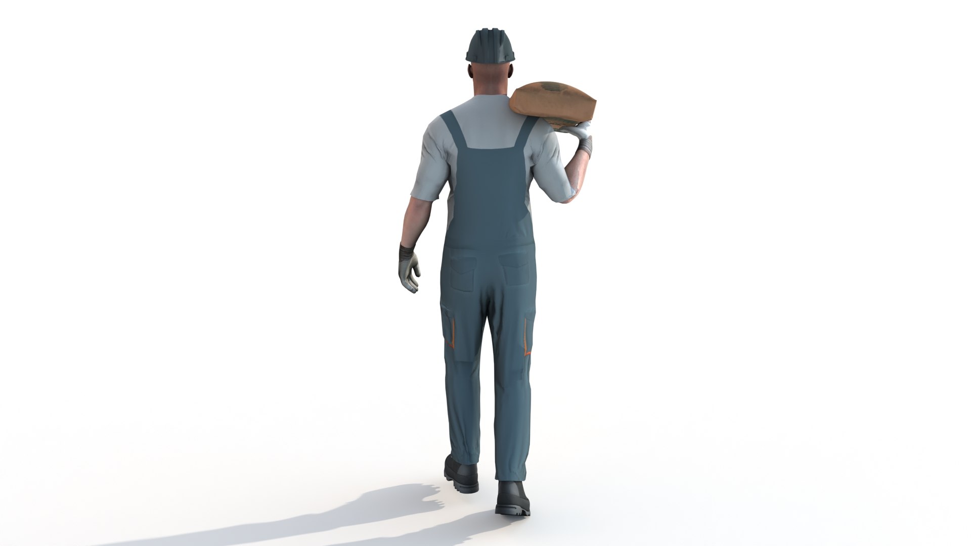 Workman Idle Animation 03 3D Model - TurboSquid 1829266