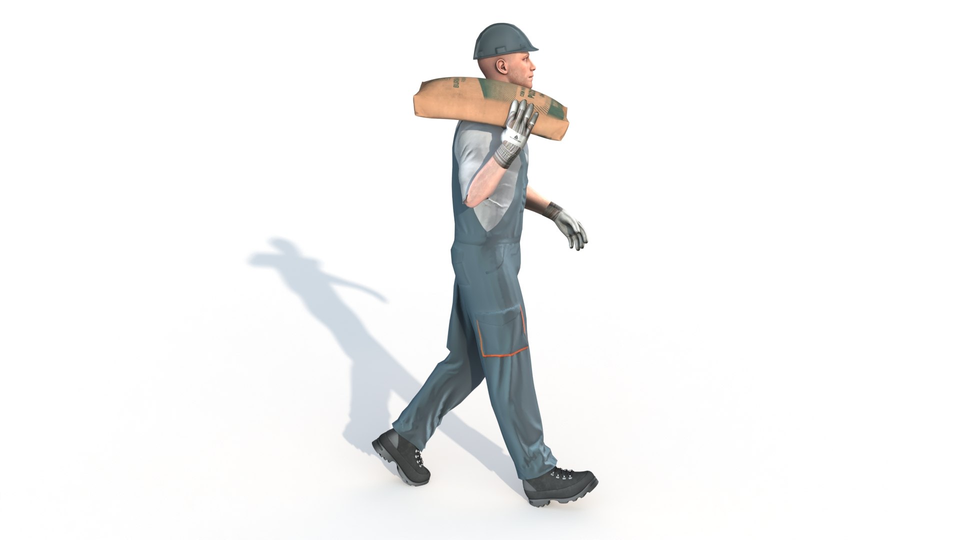 Workman Idle Animation 03 3D Model - TurboSquid 1829266