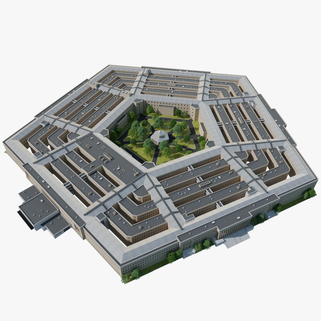 Pentagon 3D model - TurboSquid 2072202