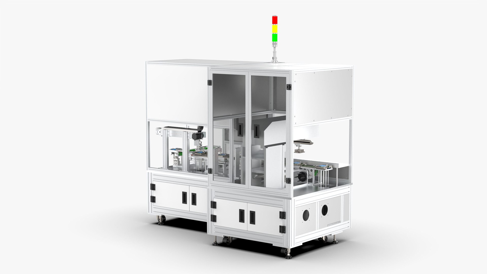 3D Fully Automatic Battery Pad Printing Inkjet Testing Machine model ...