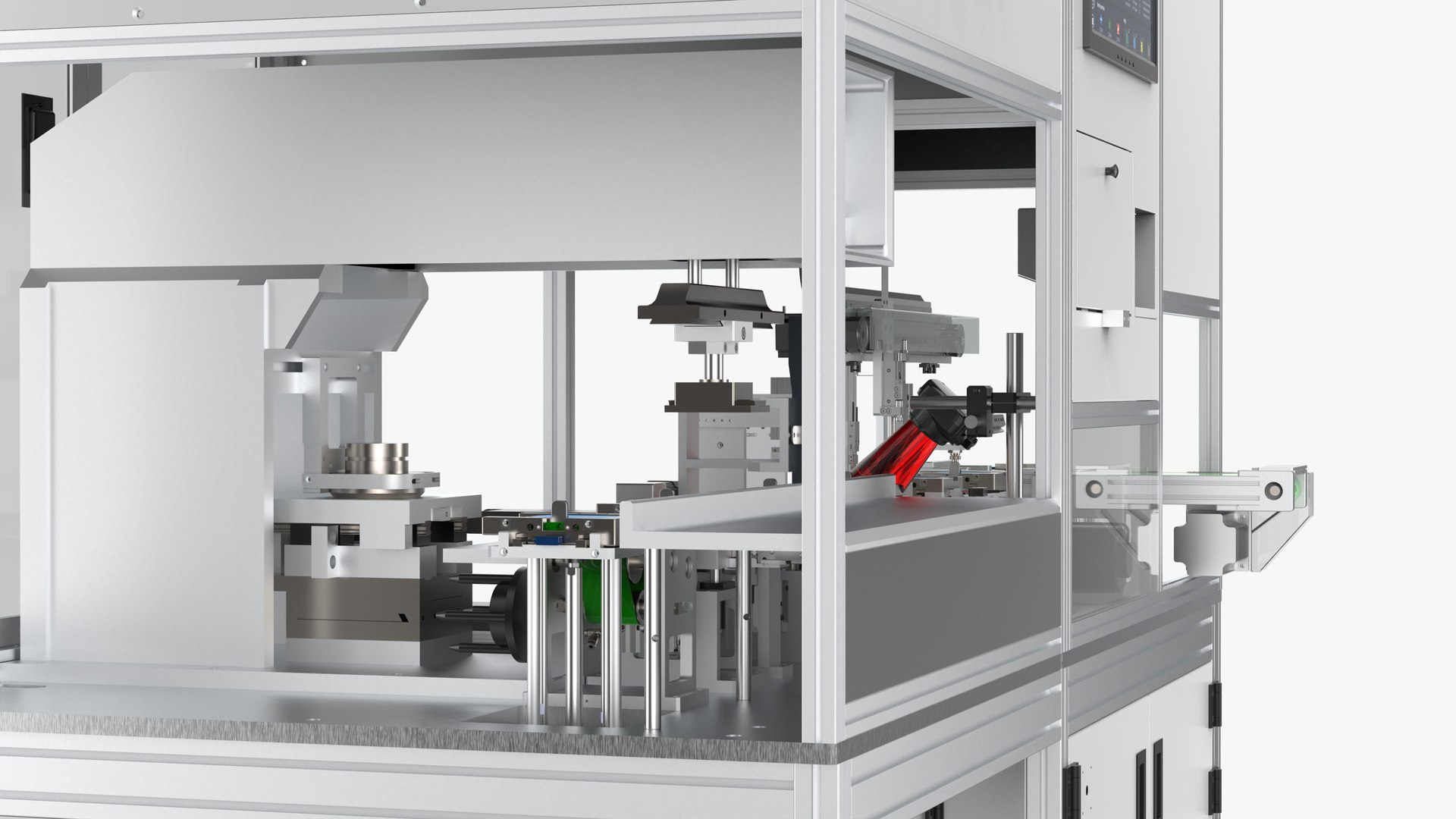 3D Fully Automatic Battery Pad Printing Inkjet Testing Machine model ...