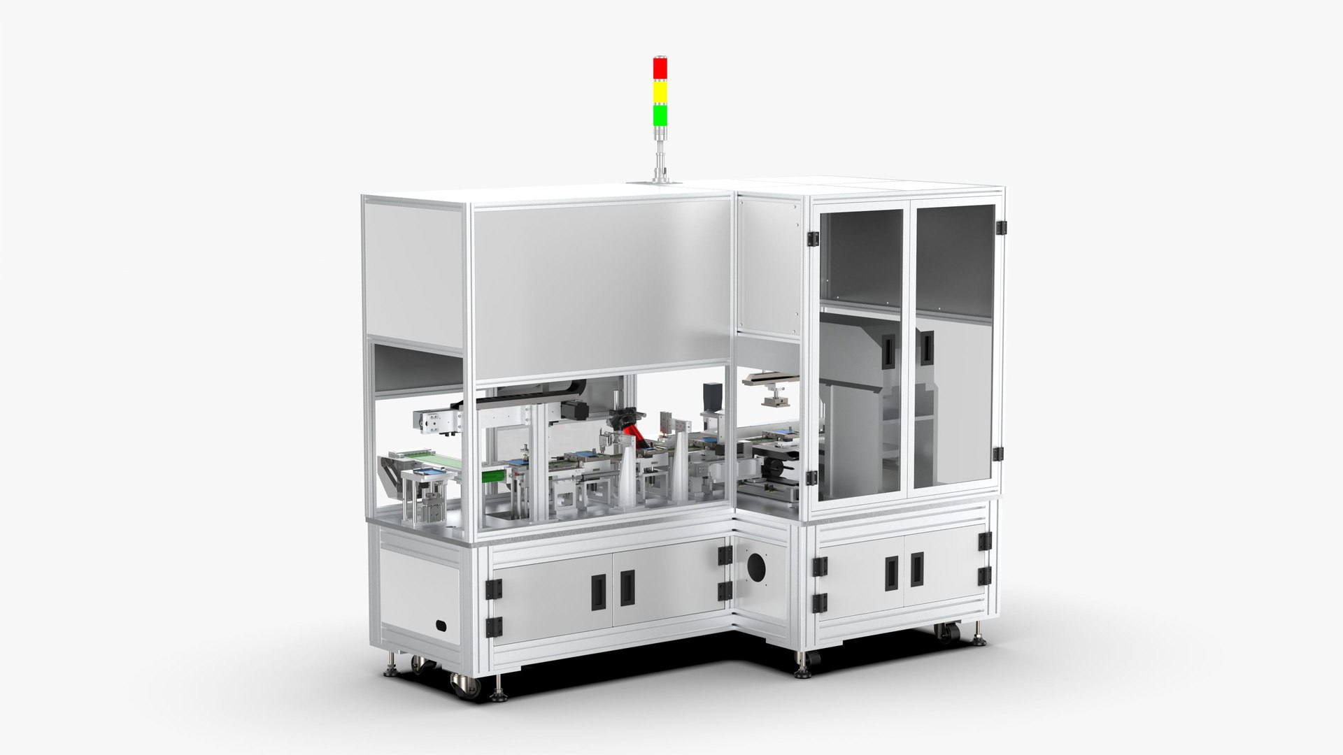 3D Fully Automatic Battery Pad Printing Inkjet Testing Machine model ...