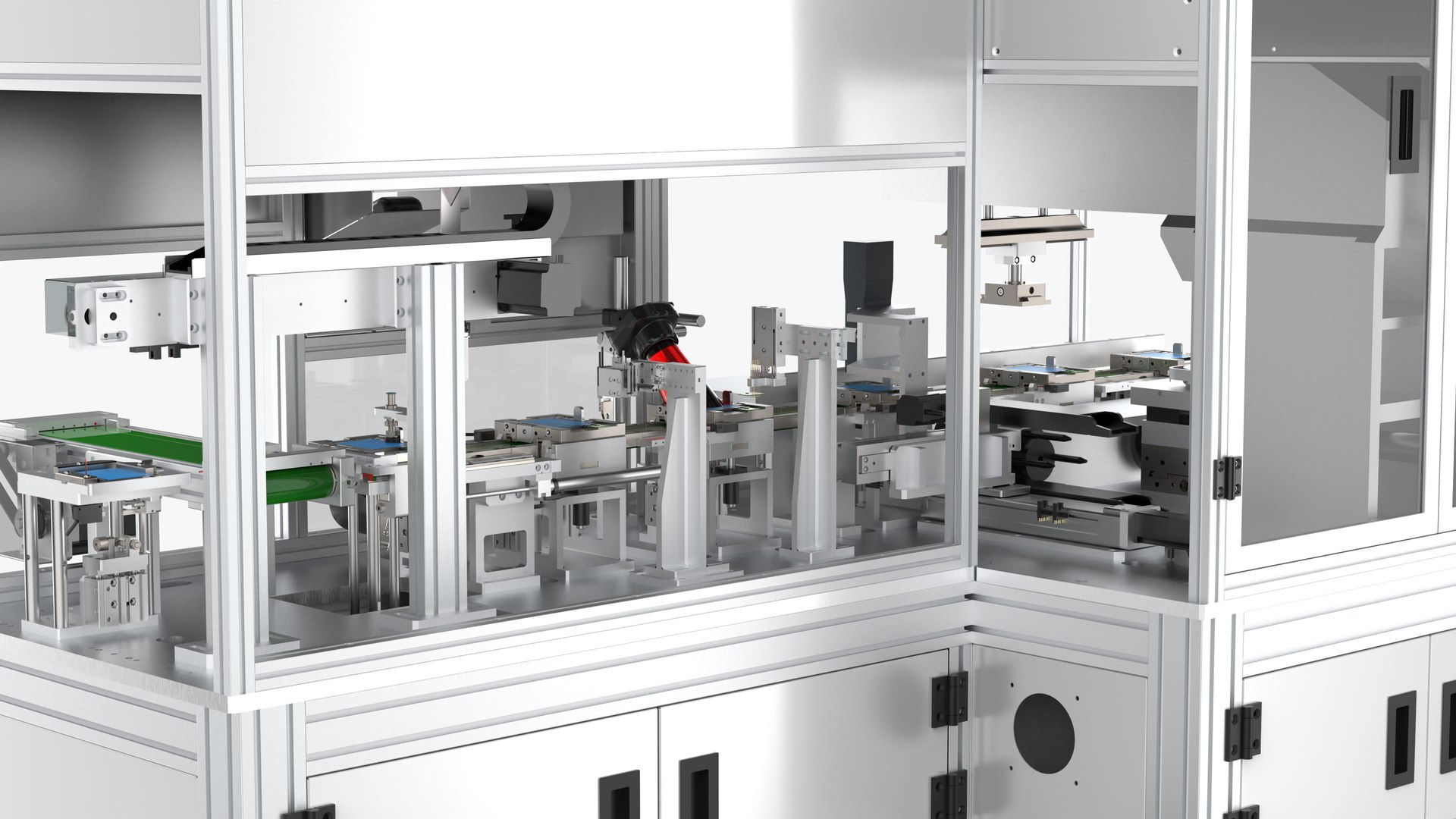 3D Fully Automatic Battery Pad Printing Inkjet Testing Machine model ...