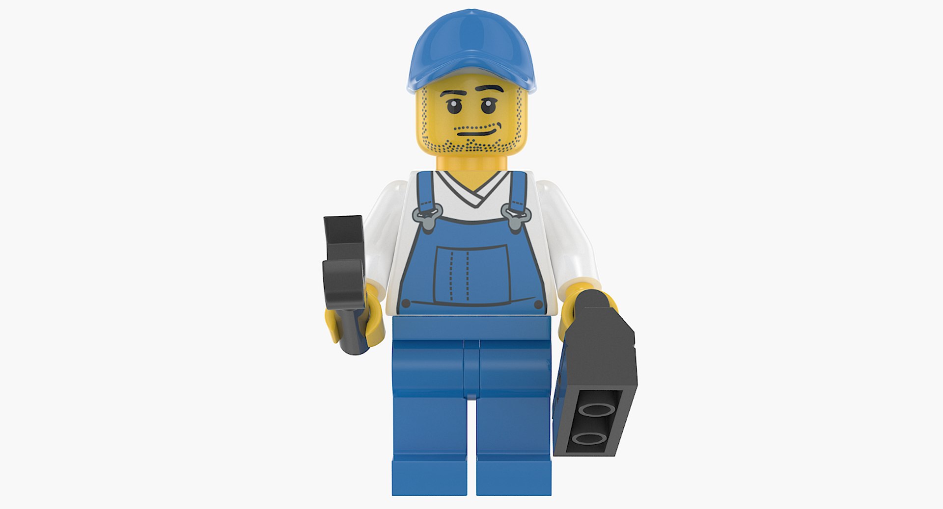 3D model lego repairman - TurboSquid 1366775