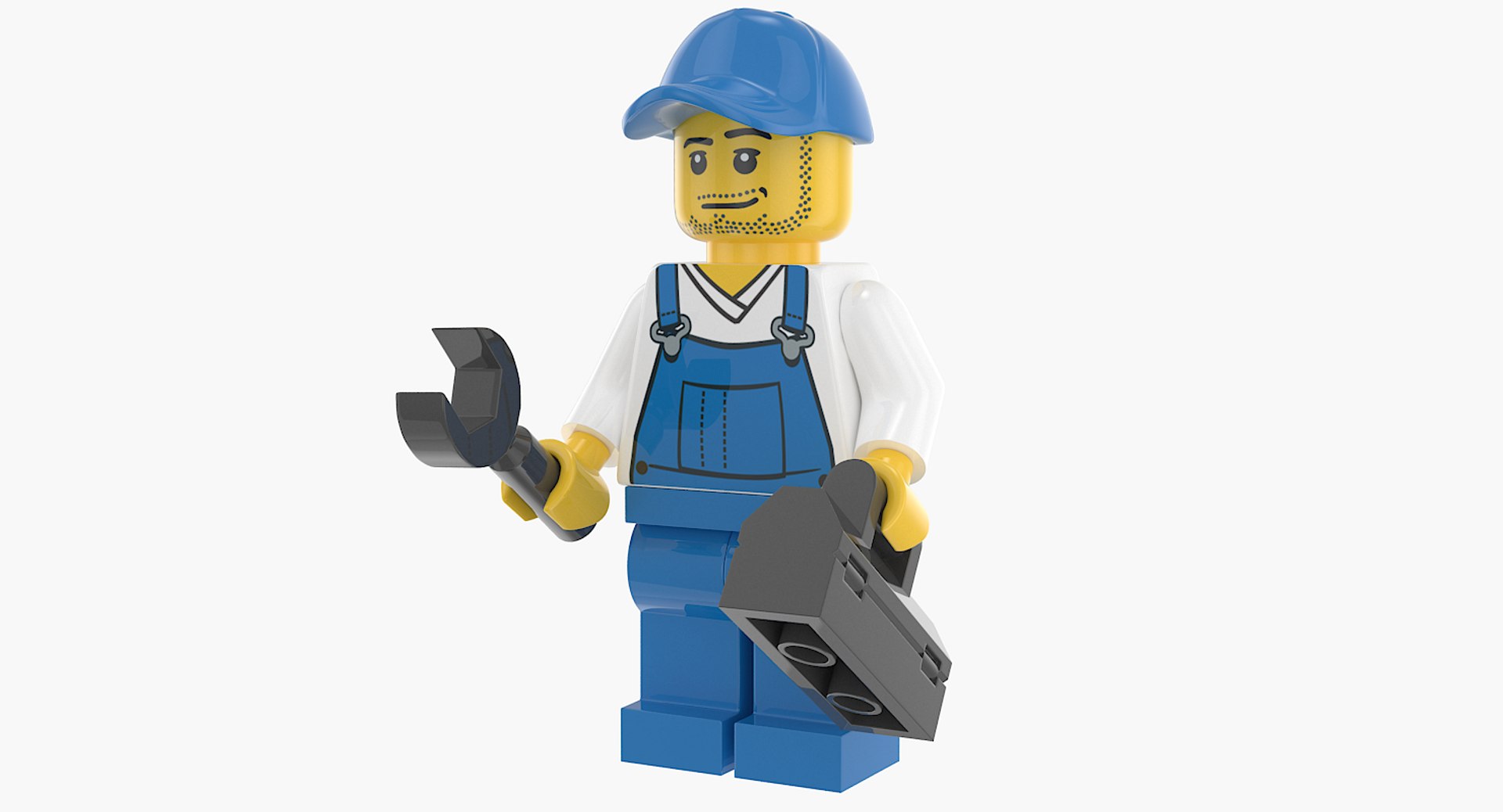 3D model lego repairman - TurboSquid 1366775