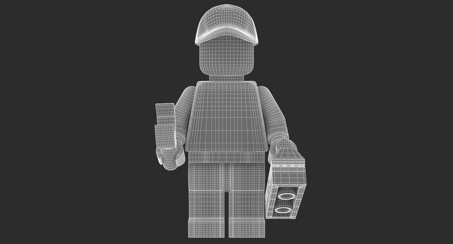 3D model lego repairman - TurboSquid 1366775