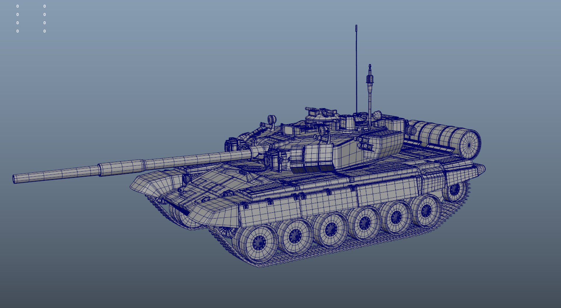 Soviet Union Tank 3D Model - TurboSquid 2007433