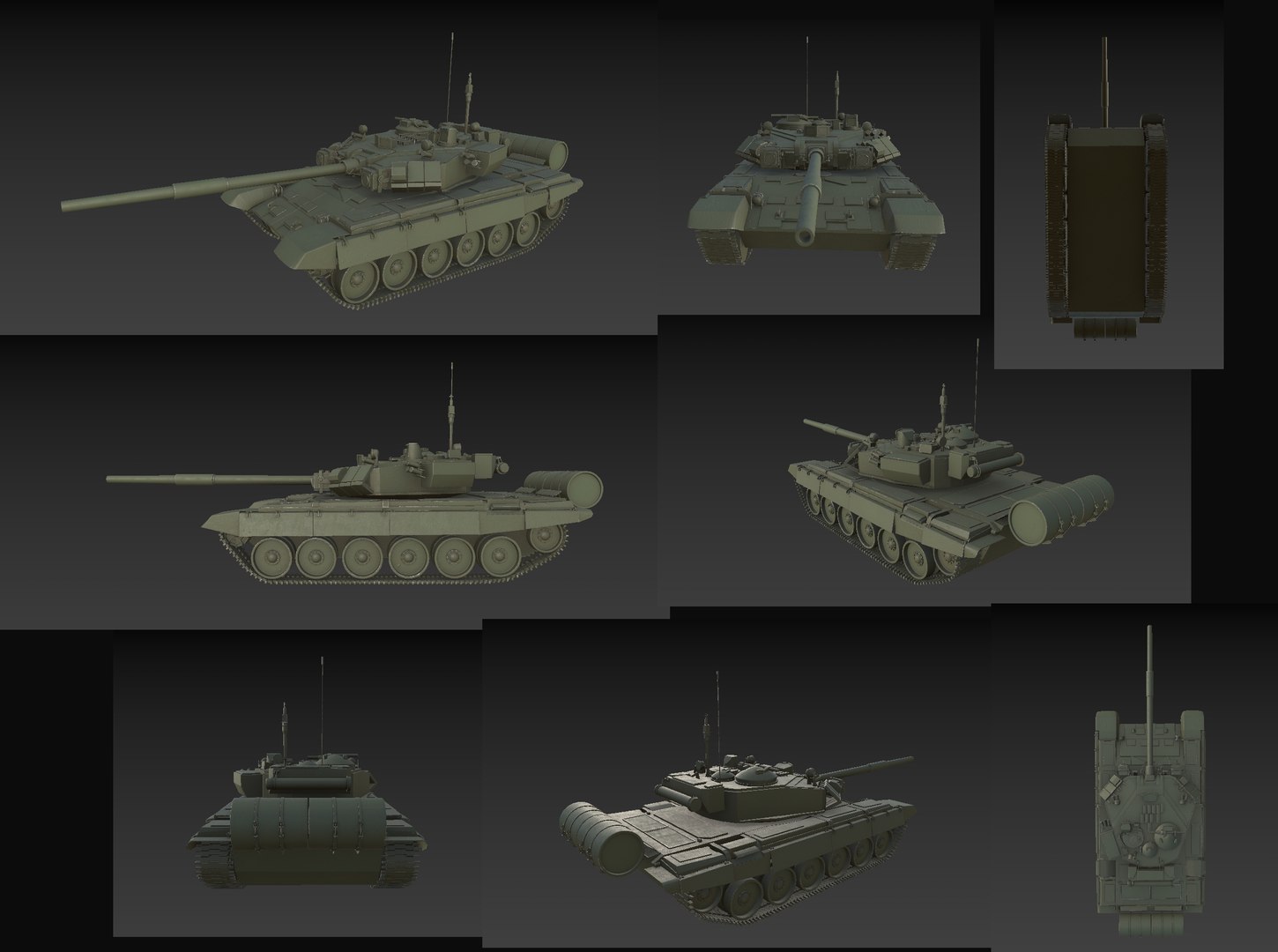 Soviet Union Tank 3D model - TurboSquid 2007433