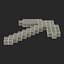 3d Model Minecraft Pickaxe Iron
