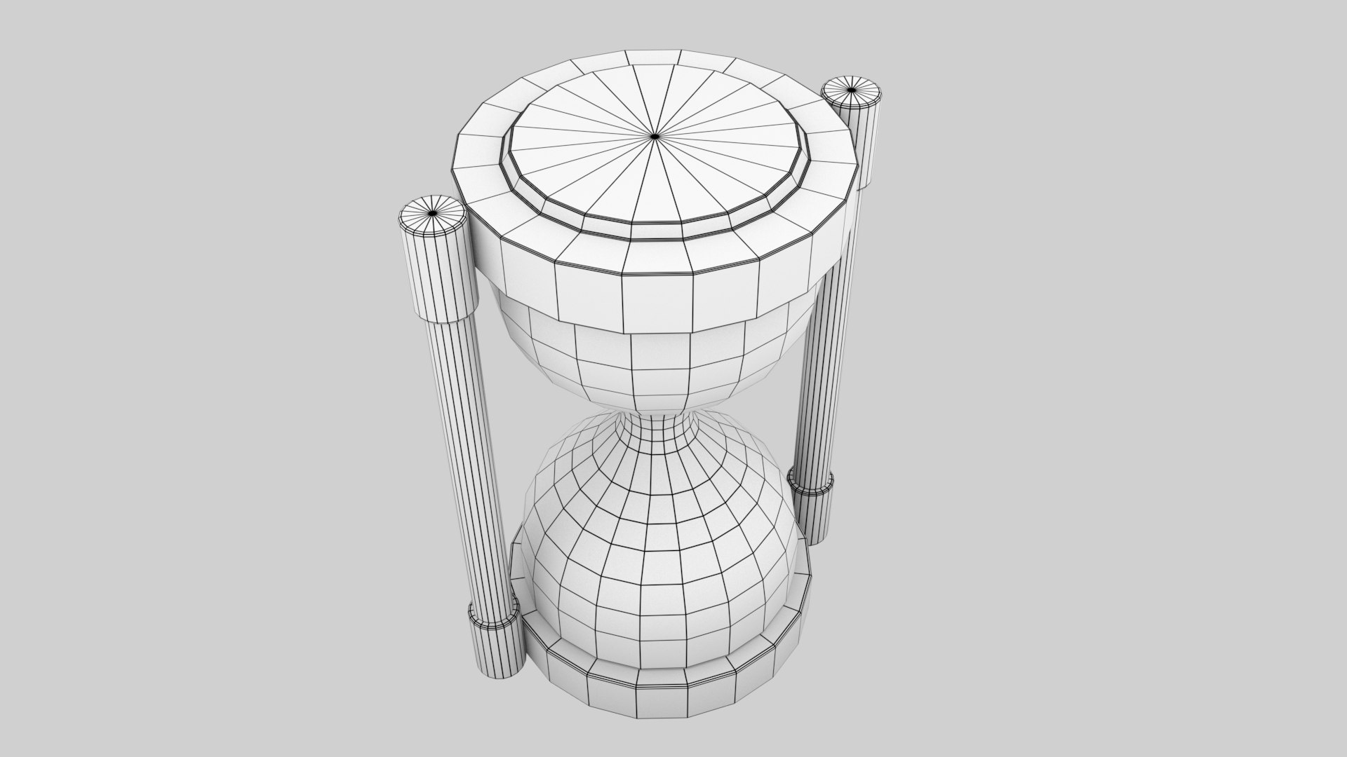 Hourglass 3D Model - TurboSquid 1843510