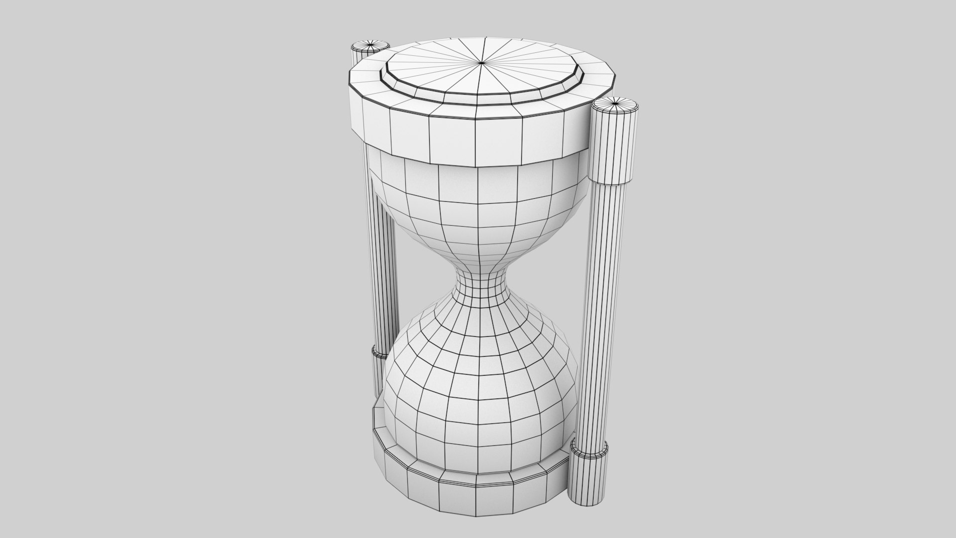 Hourglass 3D Model - TurboSquid 1843510