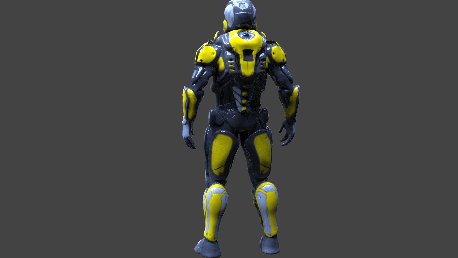 3D Cyborg Model - TurboSquid 1390122