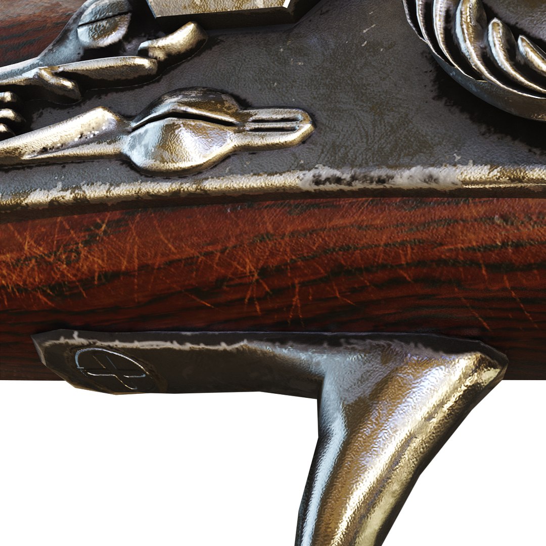 3D Ancient Gun - TurboSquid 1591590