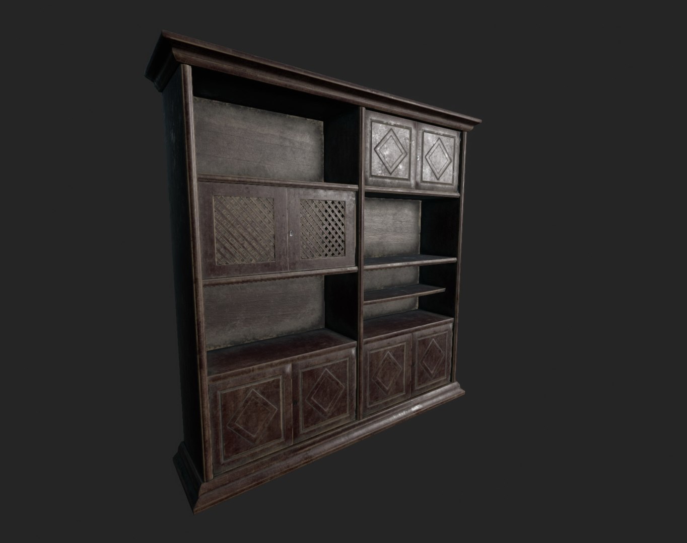 Bookcase 3D model - TurboSquid 1560242