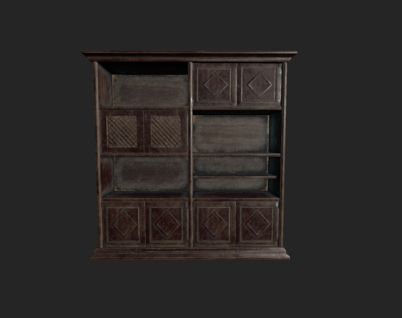 Bookcase 3D model - TurboSquid 1560242