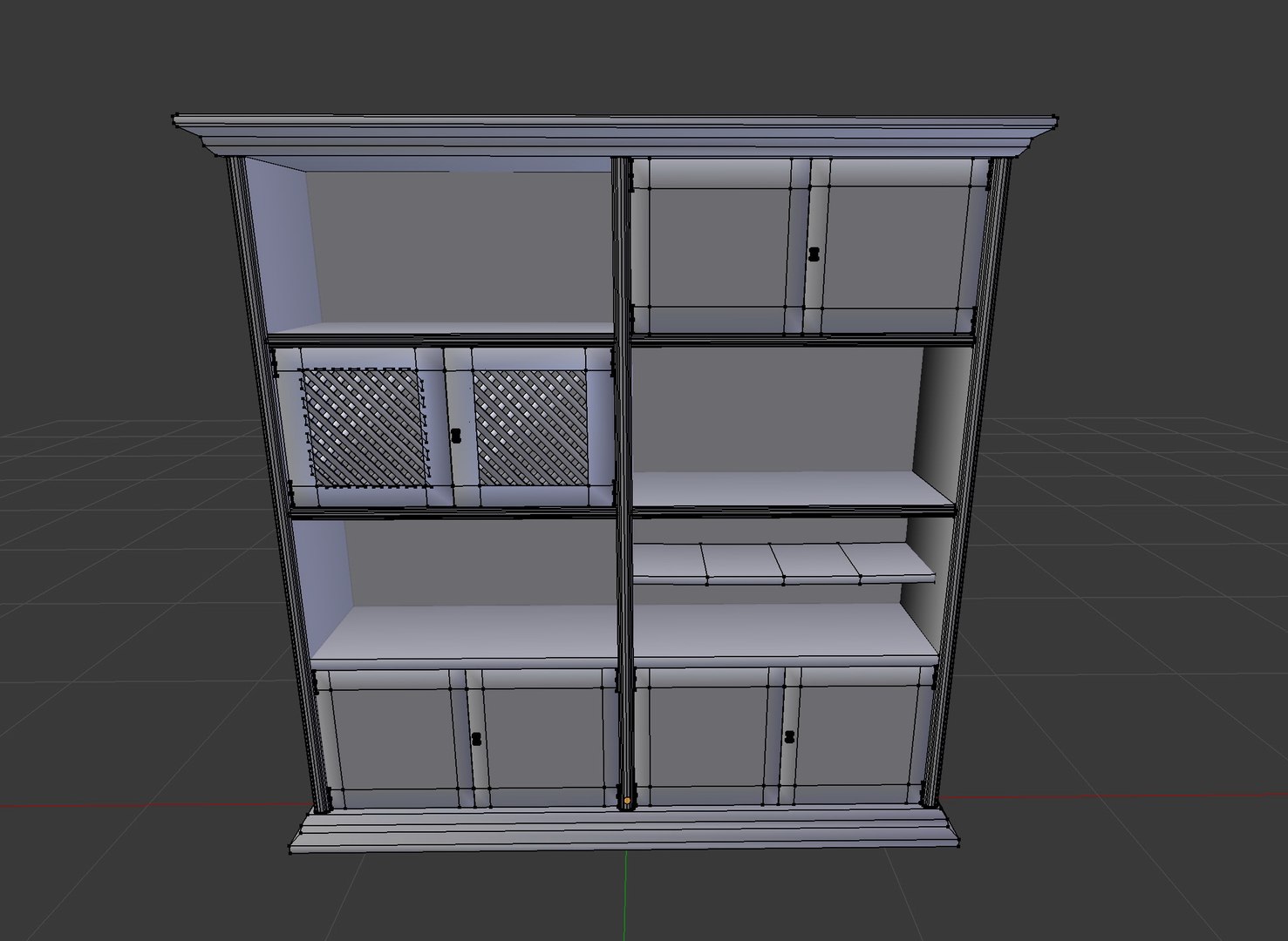 Bookcase 3D model - TurboSquid 1560242