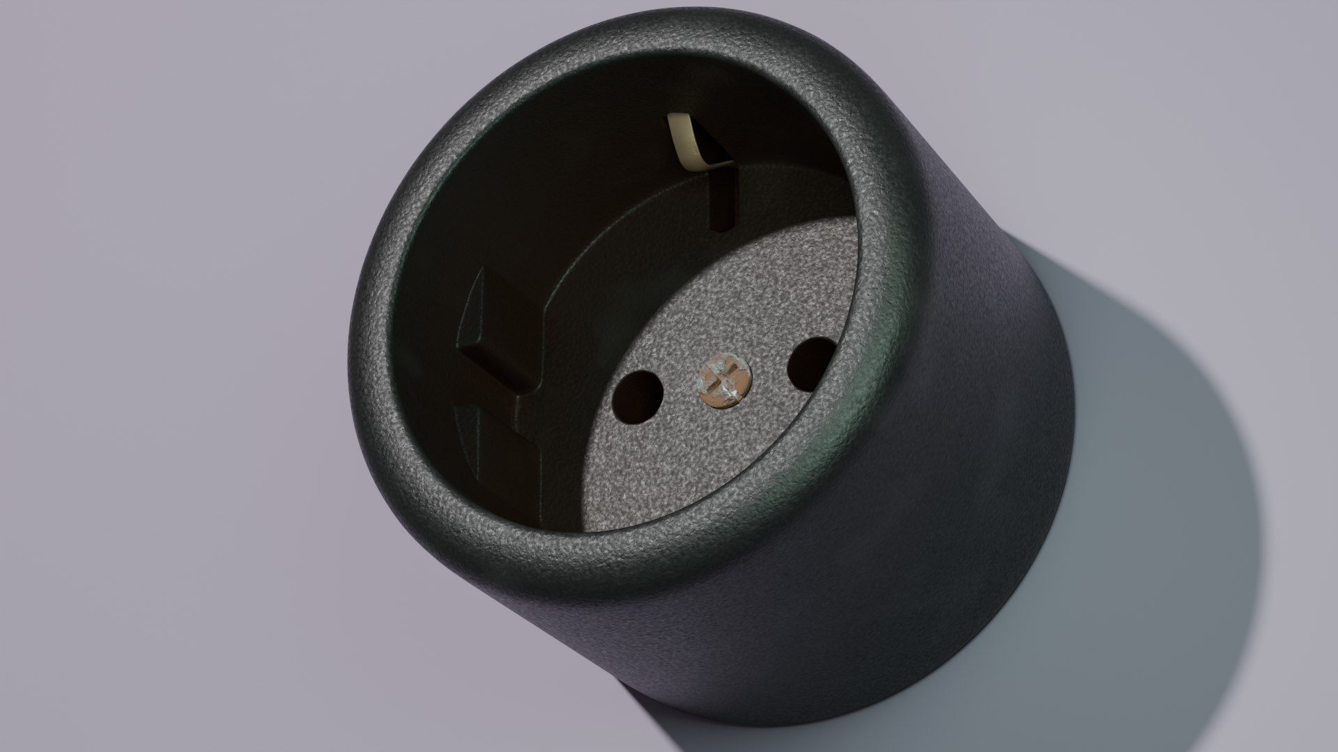 3D Retro Electric Socket - TurboSquid 2393418