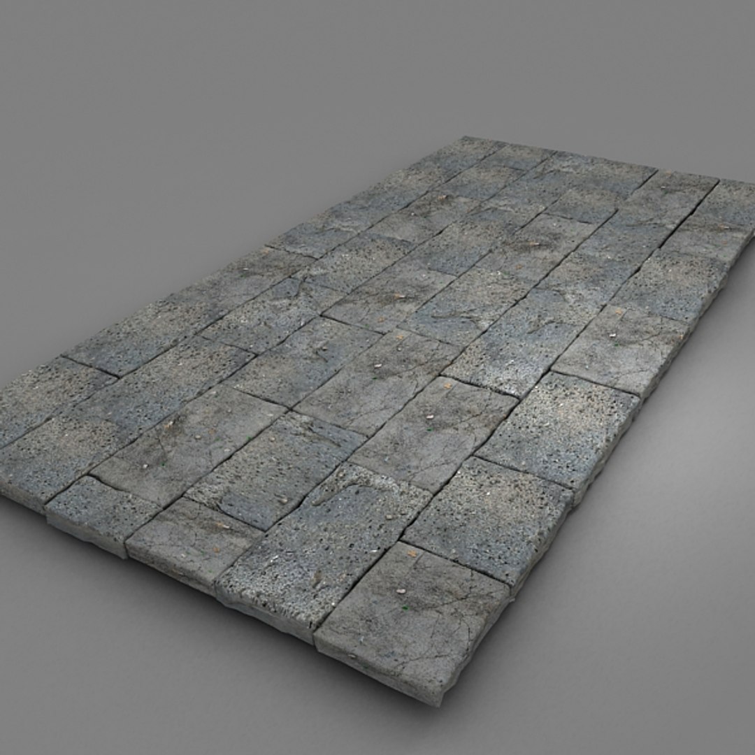 Big Stone Blocks 3d Model