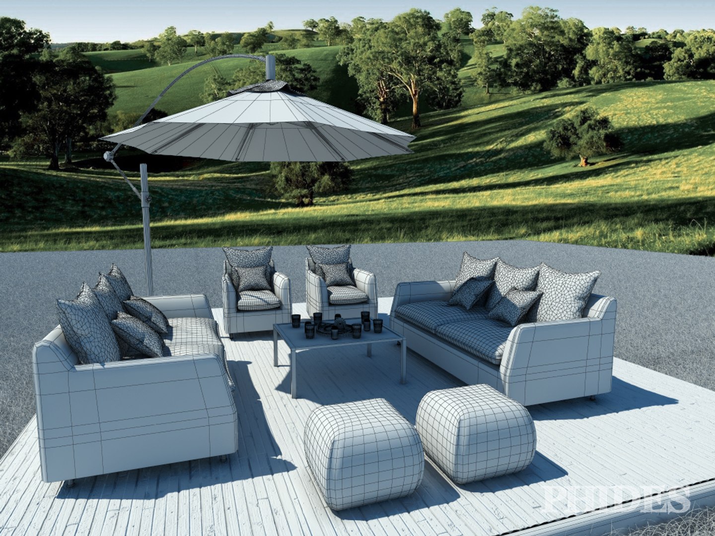 3D model patio - TurboSquid 1170716