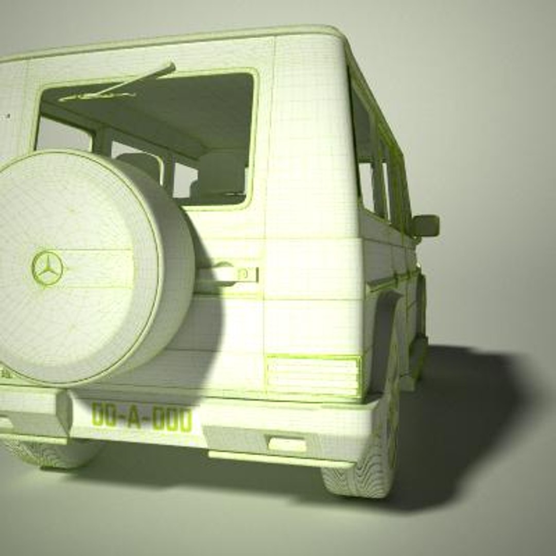 3d Mercedes G Class Model