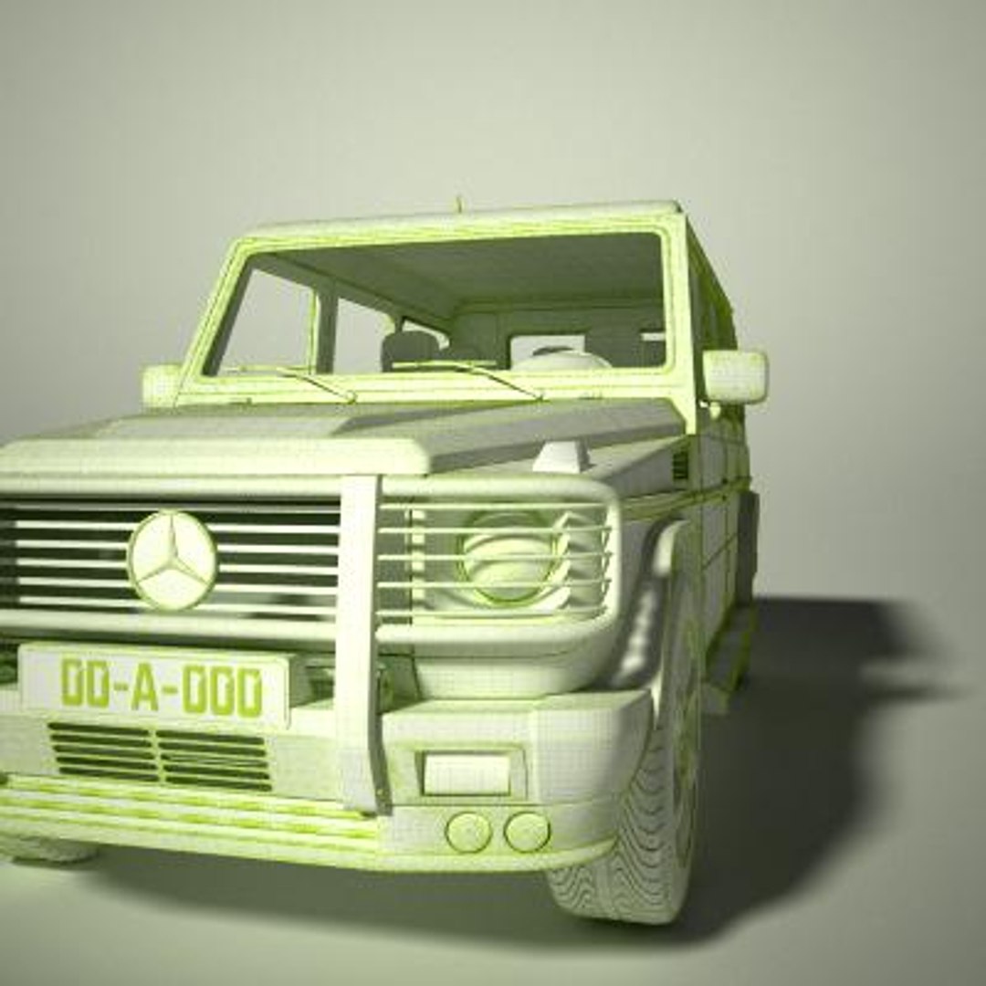 3d Mercedes G Class Model