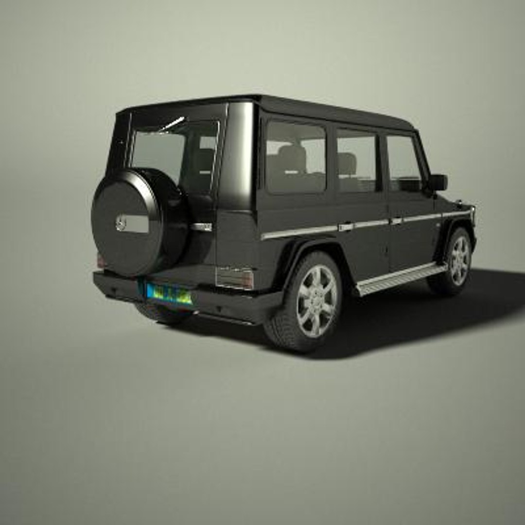 3d Mercedes G Class Model