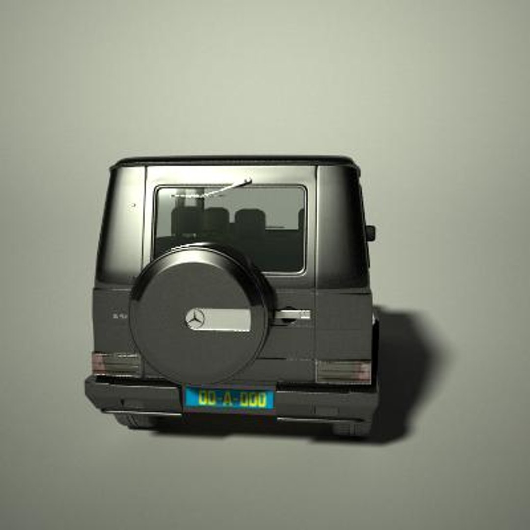 3d Mercedes G Class Model