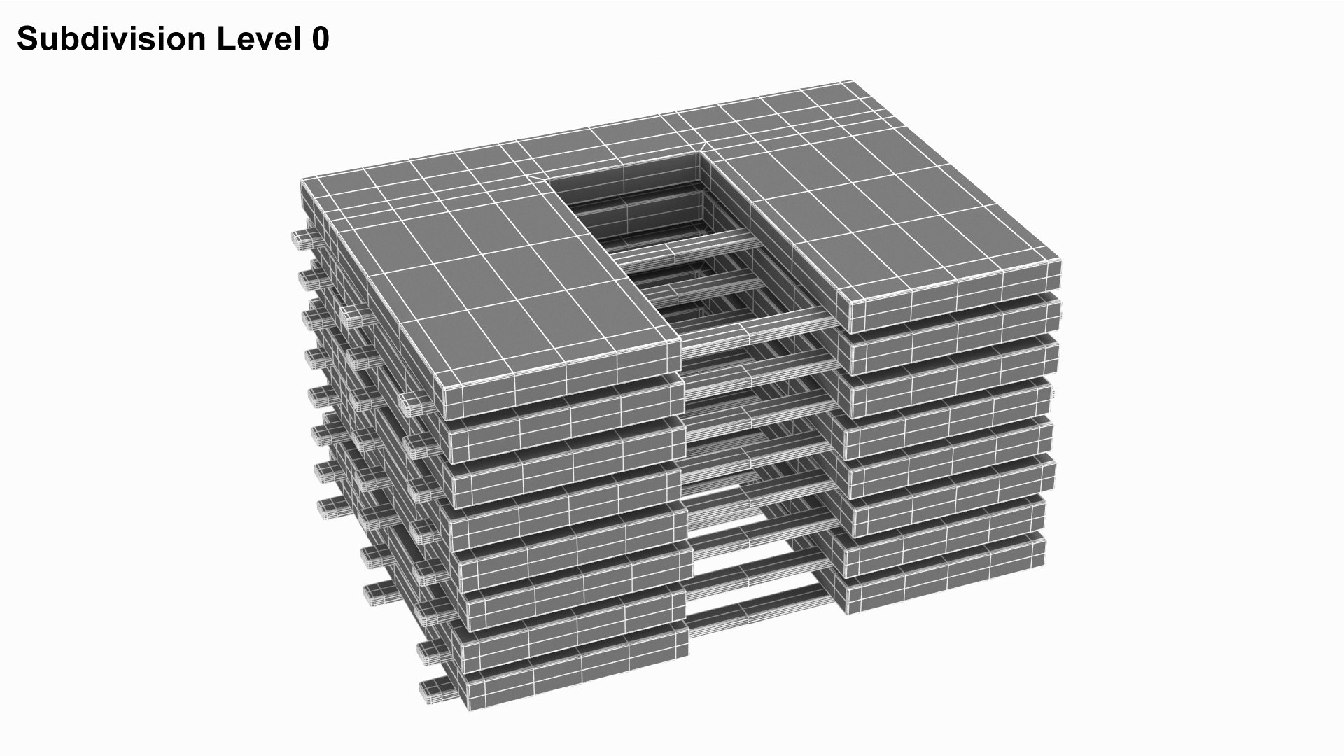 Stacked Concrete Wall Panels 3D Model - TurboSquid 2313266